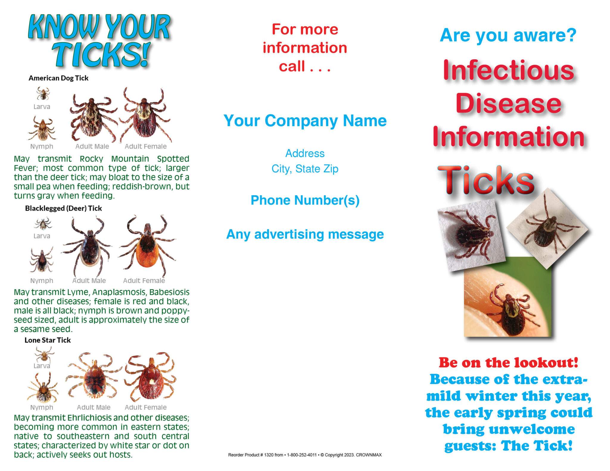 1320 – Tick Brochure - Crownmax.com