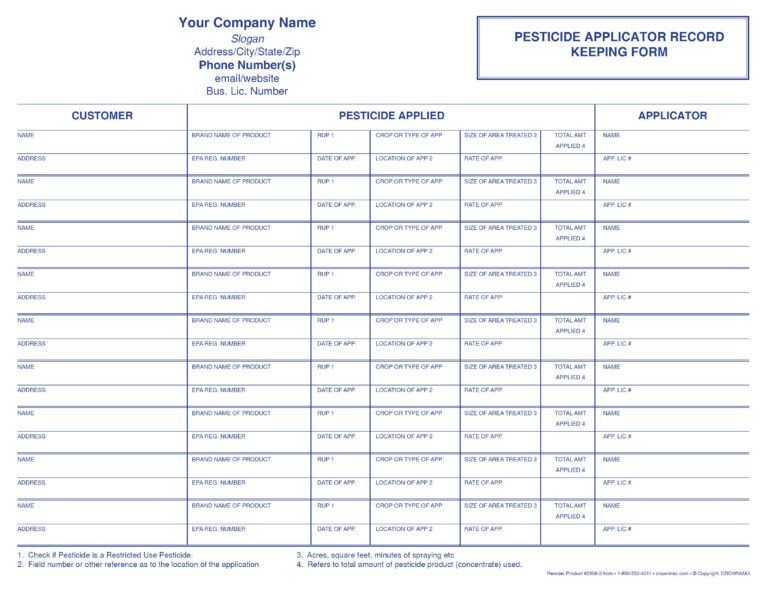 Service Forms - Crownmax.com