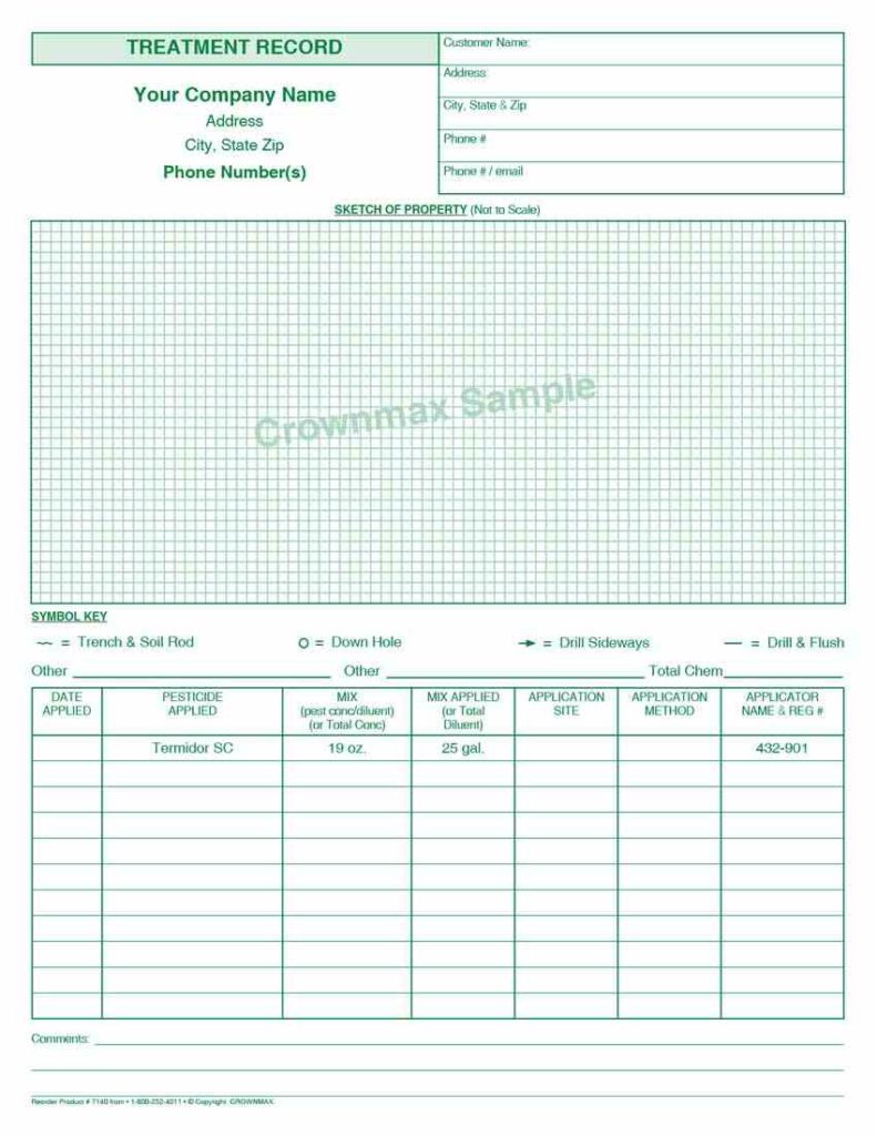 7140 – Treatment Record – 2-part - Crownmax.com