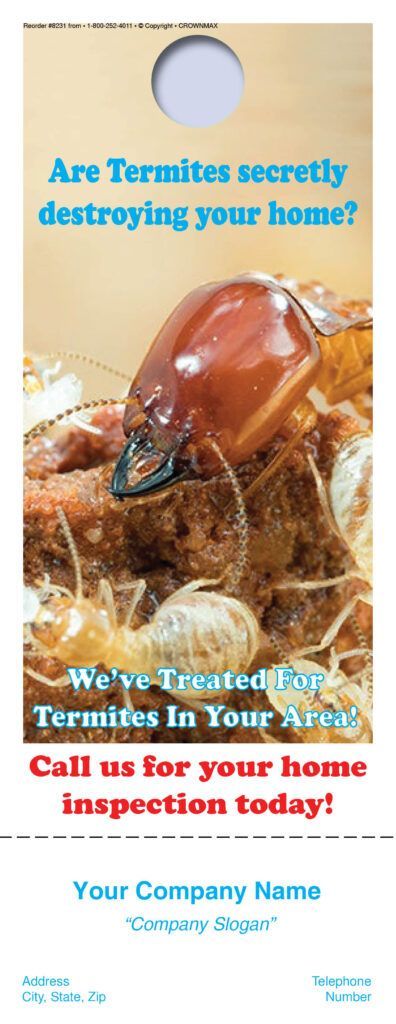 8231 – Termite Door Hanger - Crownmax.com