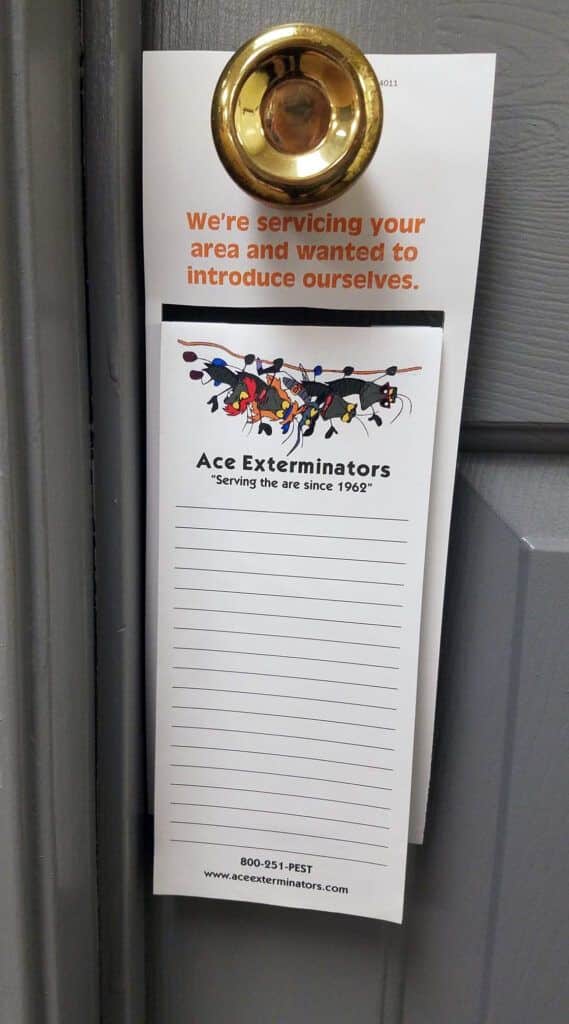 8253 – Advertising – Promotional Insert Door Hanger - Crownmax.com